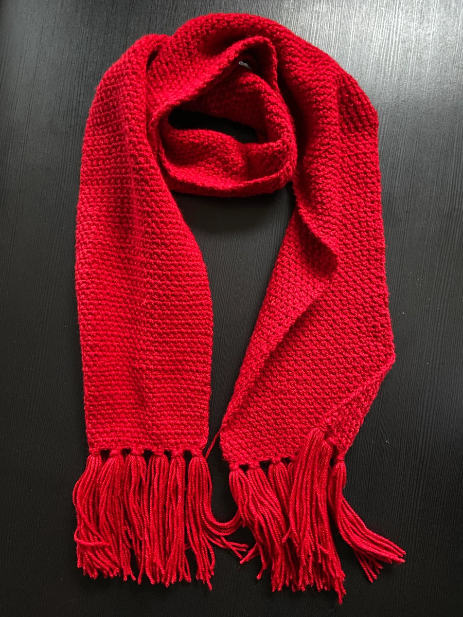 Mikasa Crochet Scarf – Trendy Gift