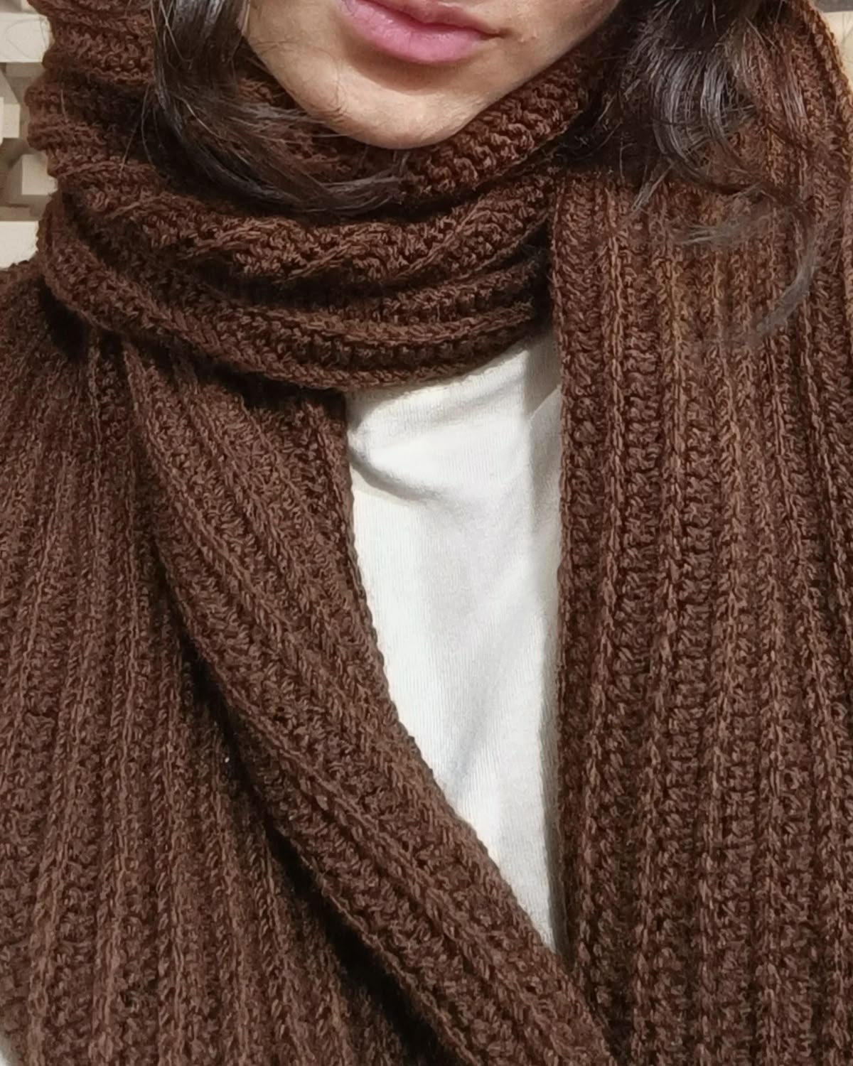 Mikasa Crochet Scarf – Trendy Gift